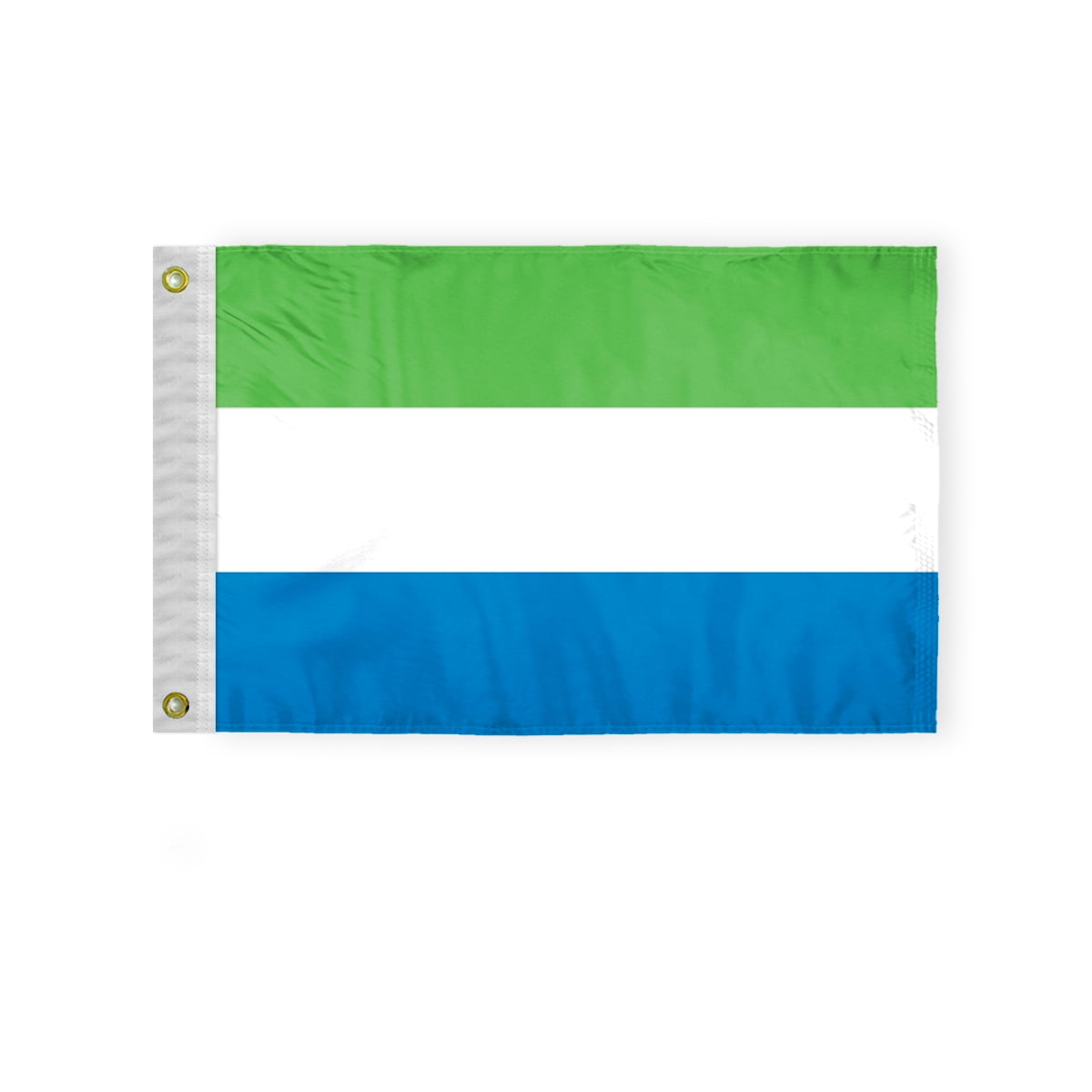 AGAS Sierra Leone Courtesy Flag 12x18 inch Mini Sierra Leone Flag ...
