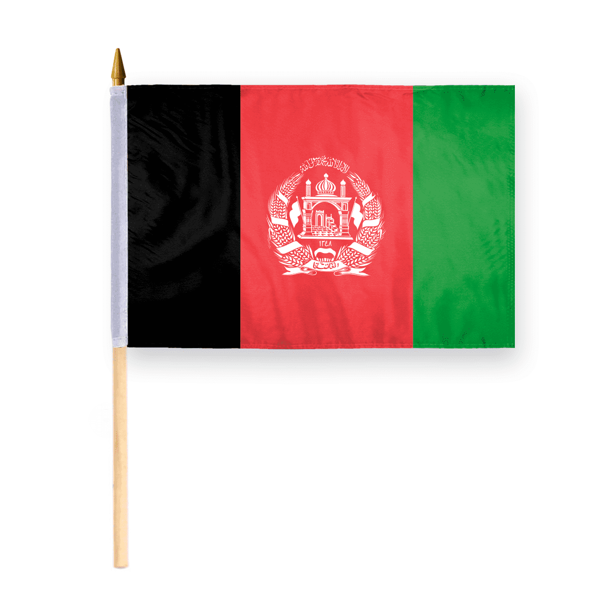 AGAS Small 12" x 18" 12x18 inch Afghanistan Hand Flag Polyester ...