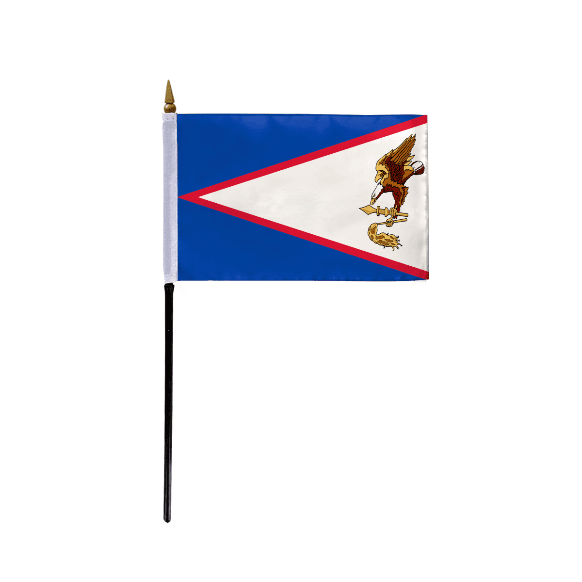AGAS Small 4" x 6" 4x6 inch American Samoa Hand Flag Polyester material ...