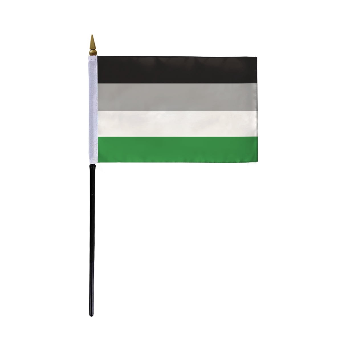 AGAS Small Androphilia Pride Flag 4x6 inch Flag on a 11 inch Plastic ...