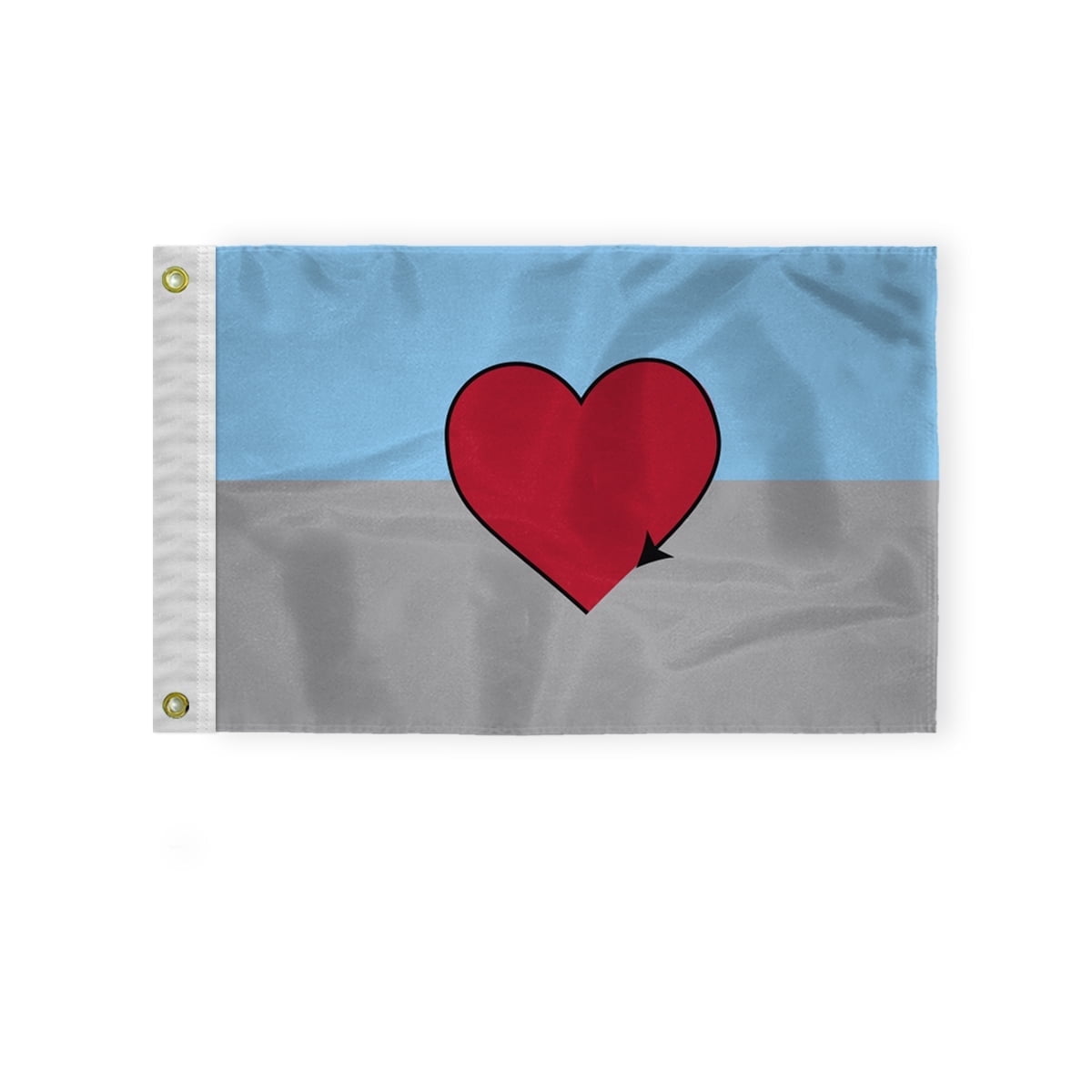 AGAS Small Autosexual Pride Boat Nautical Flag 12x18 Inch - Double ...