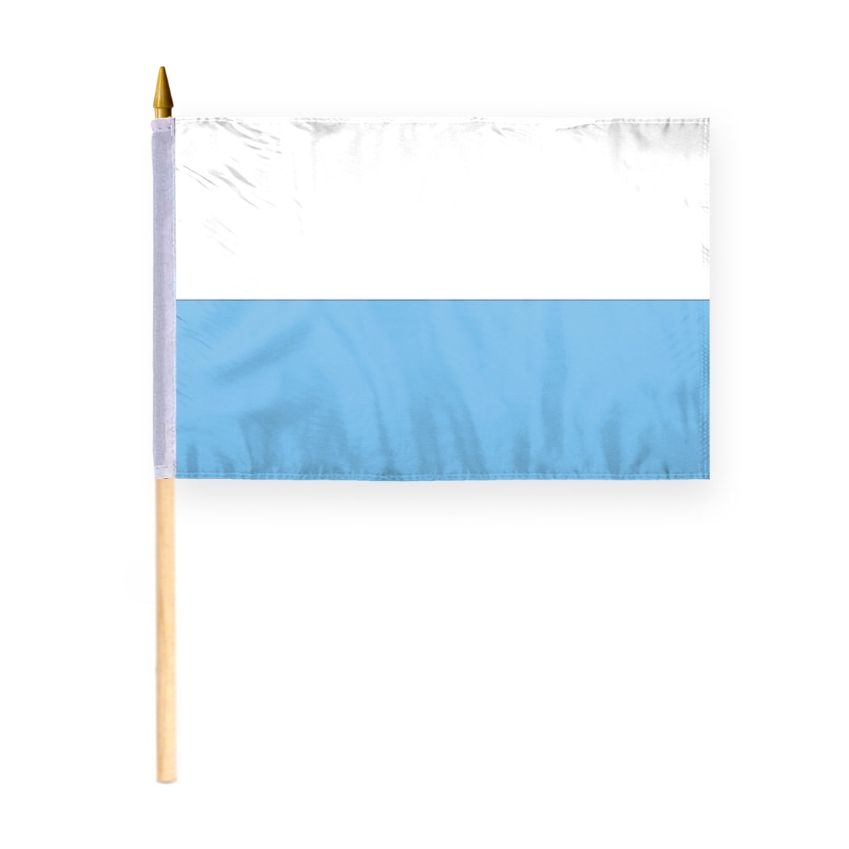 AGAS Small San Marino No Seal Flag 12x18 inch - 24 inch Wood Pole ...