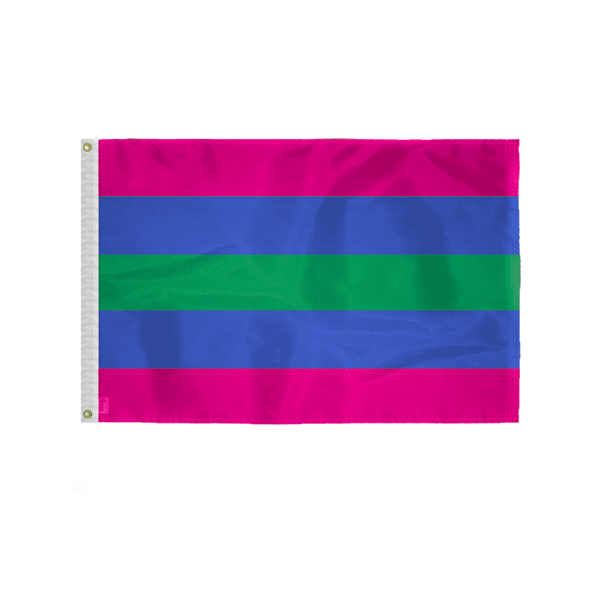 AGAS Small Trigender Pride Flag 2x3 Ft - Double Sided Printed 200D ...