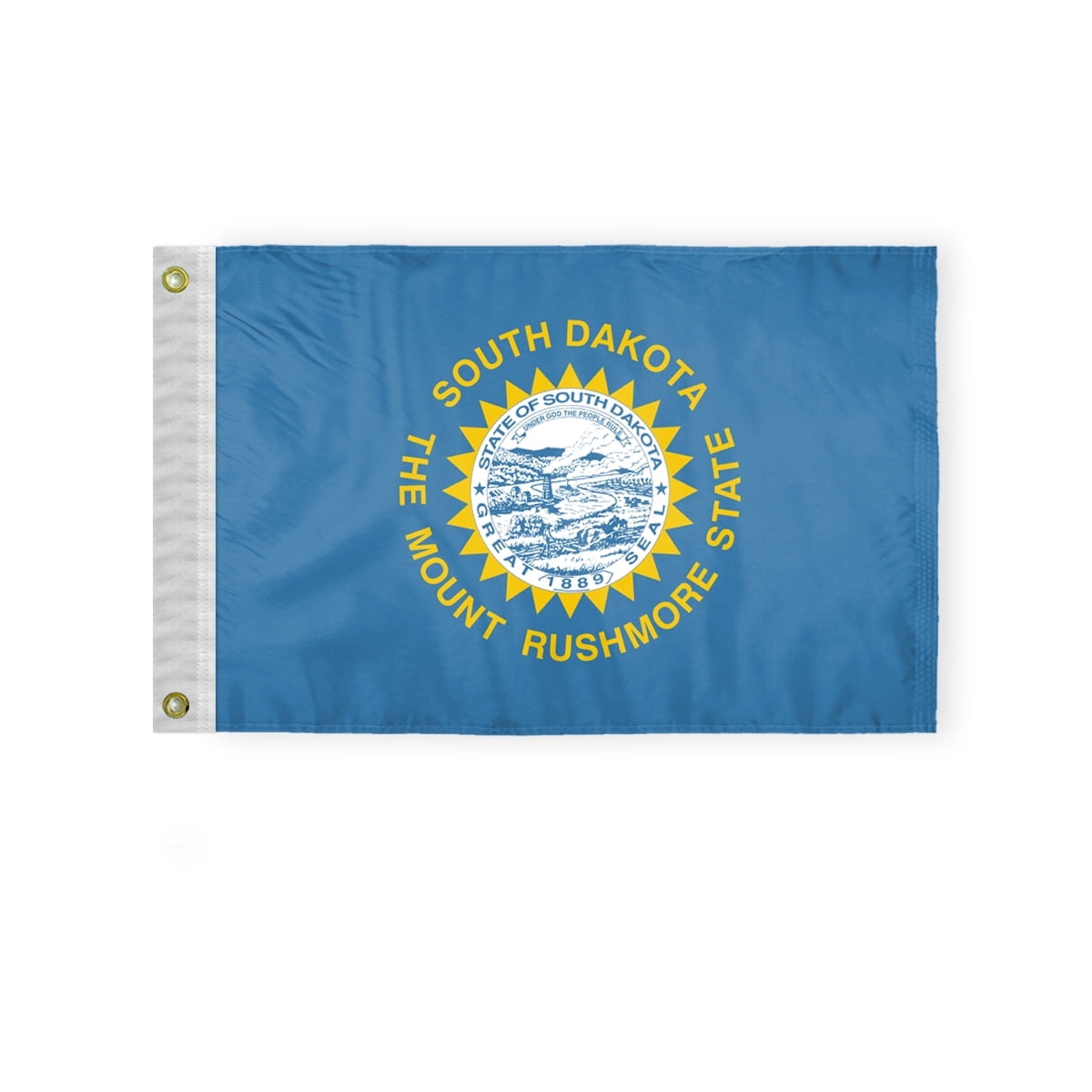 AGAS South Dakota State Boat Flag 12x18 Inch - Double Sided Reverse ...
