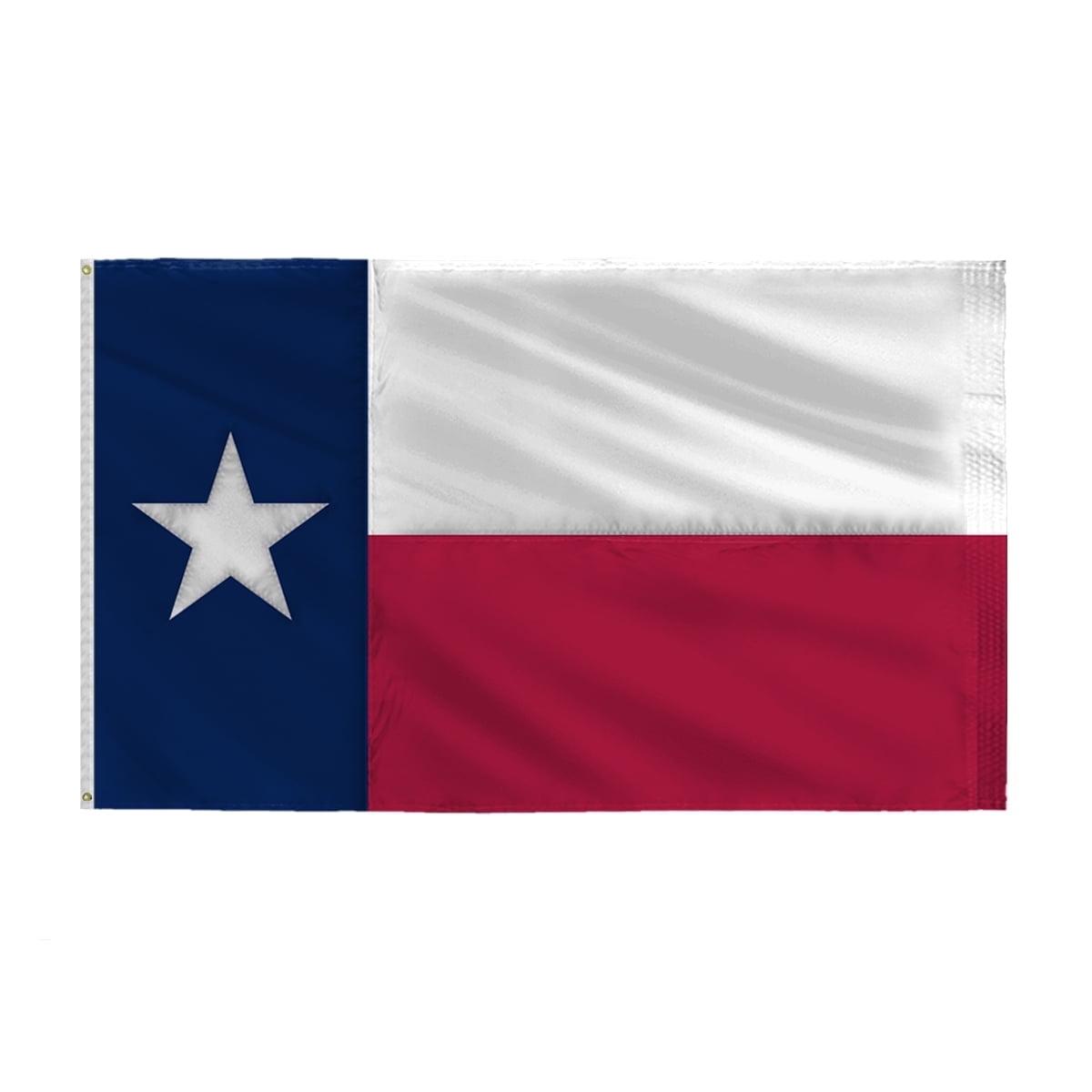 AGAS Texas State 8x12 Ft Flag - Embroidered Sewn on 200D Nylon Fabric ...
