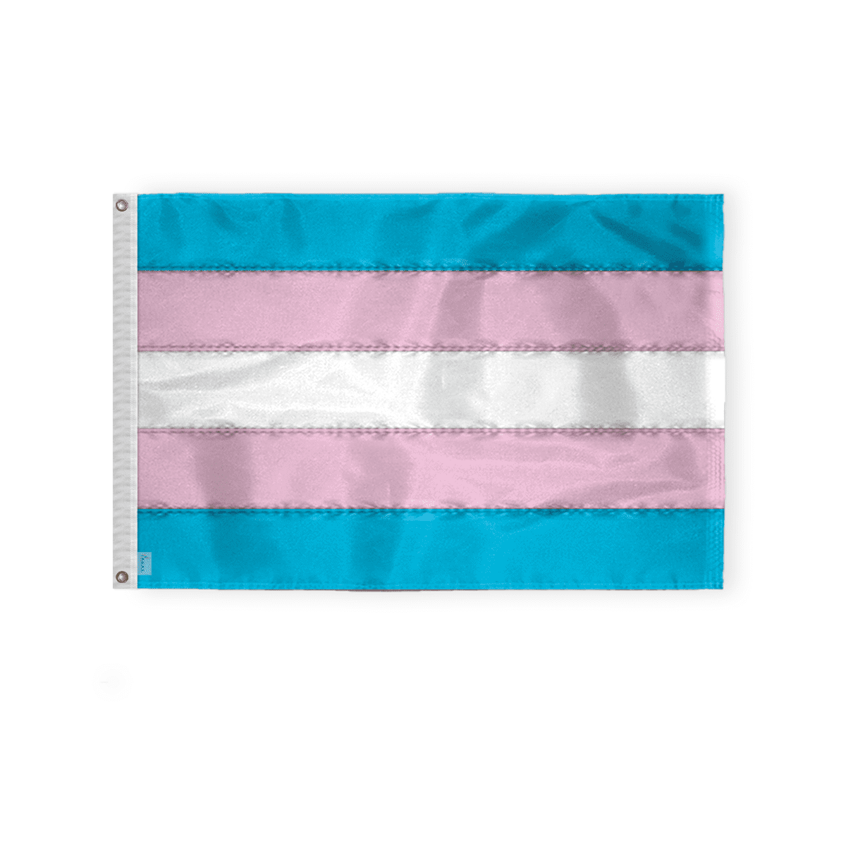 AGAS Transgender Embroidered Pride Flag 5x8 Ft - Sewn 200D Nylon ...