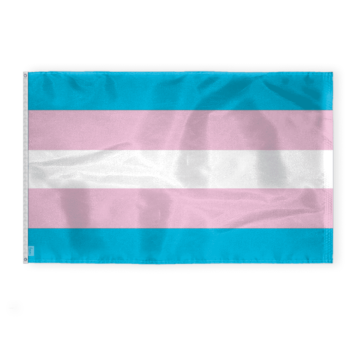 AGAS Transgender Flag 5x8 Ft - Double Sided Printed 200D Nylon - Brass ...