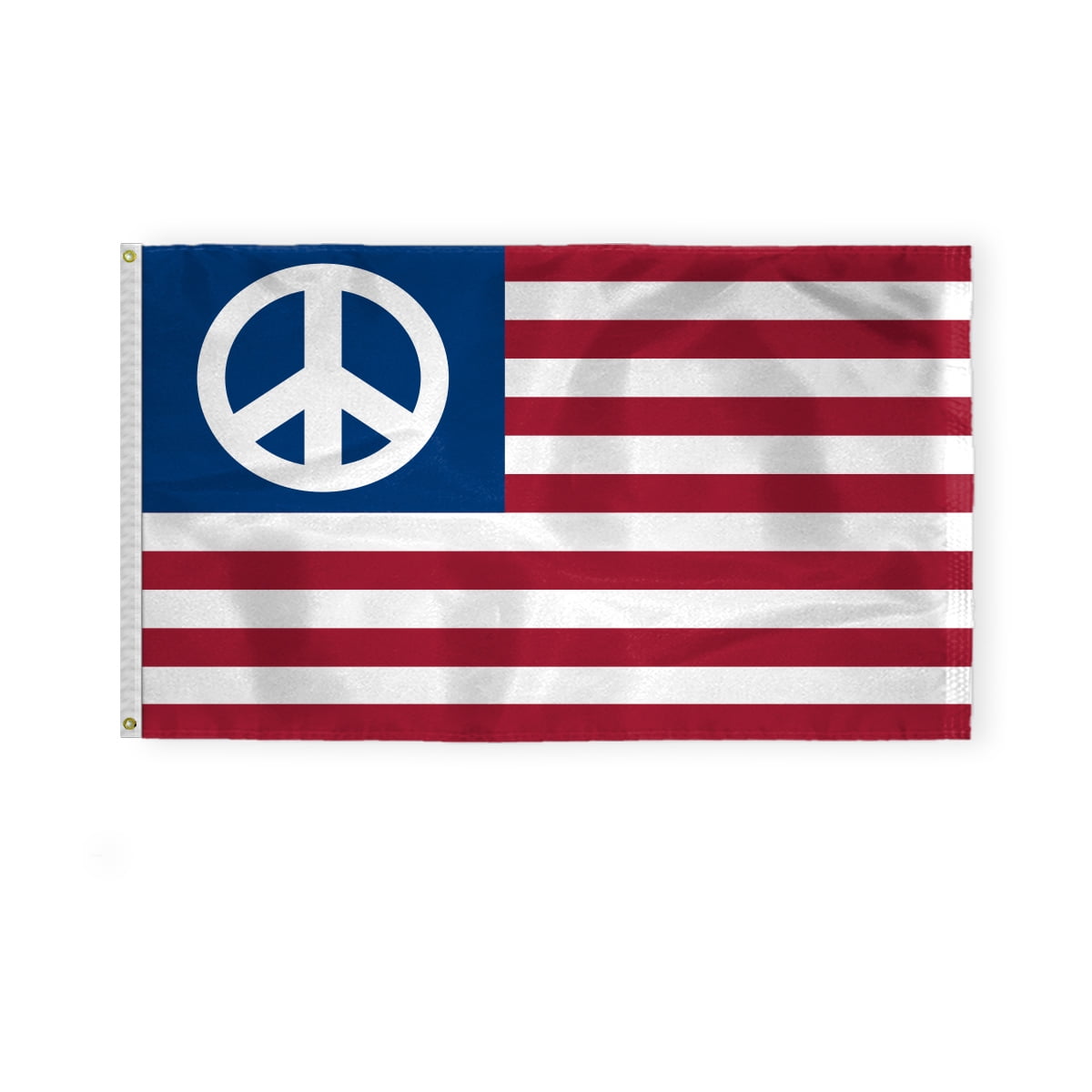 AGAS USA United States US Peace Flag - 3x5 ft Nylon with Stitched Edges ...