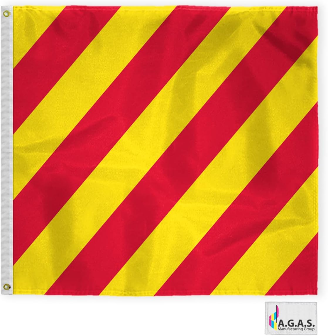 AGAS Yankee Code Y Marine Signal Flag - Printed 200D Nylon - Canvas ...