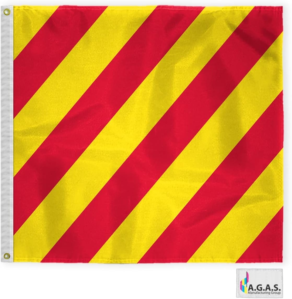 AGAS Yankee Code Y Marine Signal Flag - Printed 200D Nylon - Canvas ...
