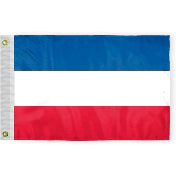 AGAS Yugoslavia Nautical Flag 12x18 inch Mini Yugoslavian Flag Outdoor ...