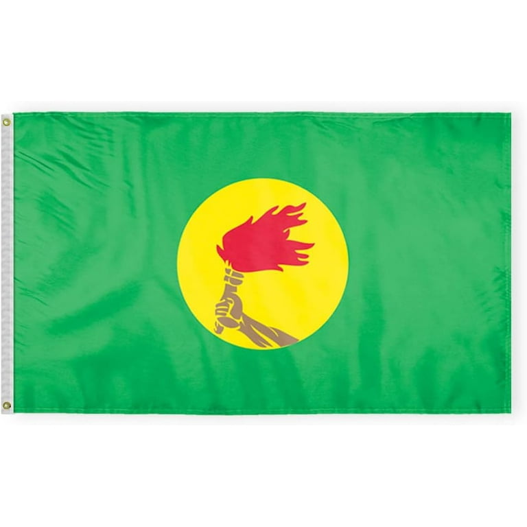 Zaire Flag Zaire Flag On Embroidered Shield Patch