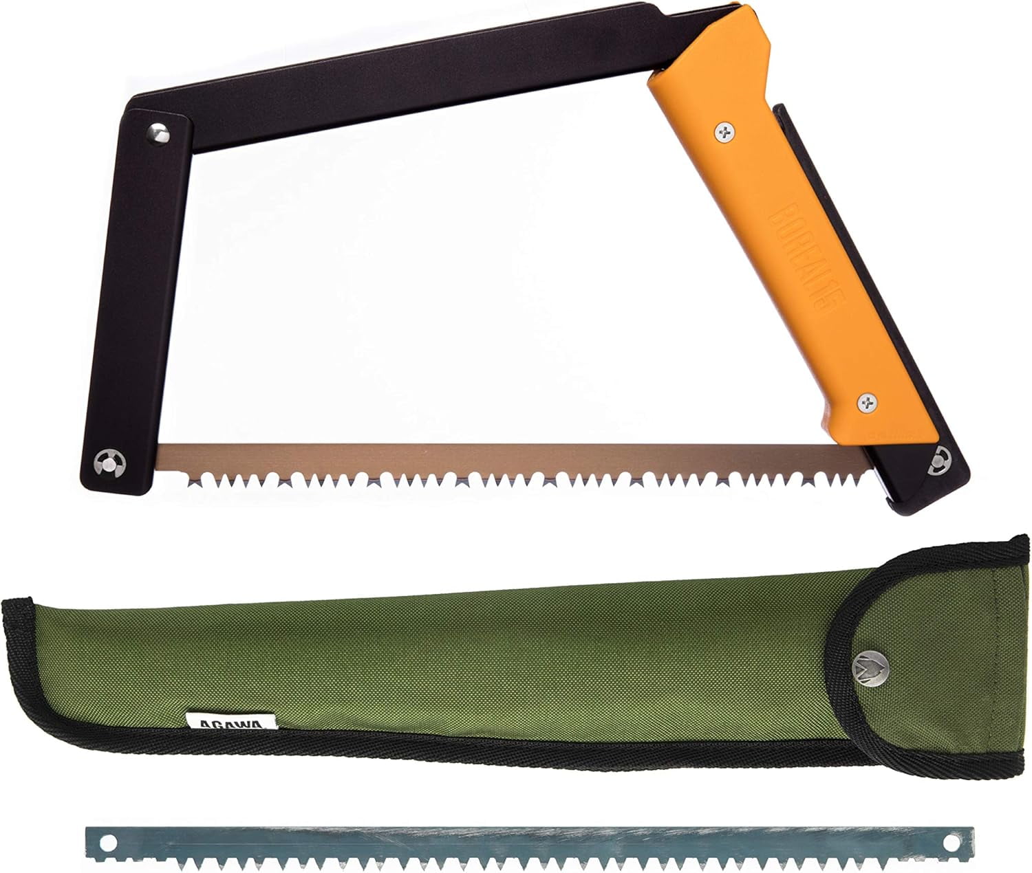 AGAWA - BOREAL15 Tripper KIT - 15" Folding Bow Saw, Rugged Cordura ...
