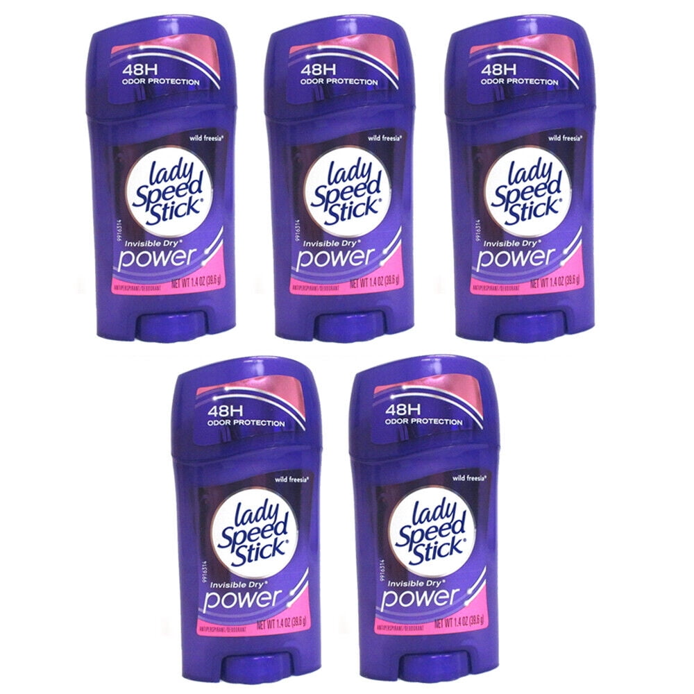 Lady Speed Stick Antiperspirant Deodorant Invisible Dry, Wild Freesia 1 ...