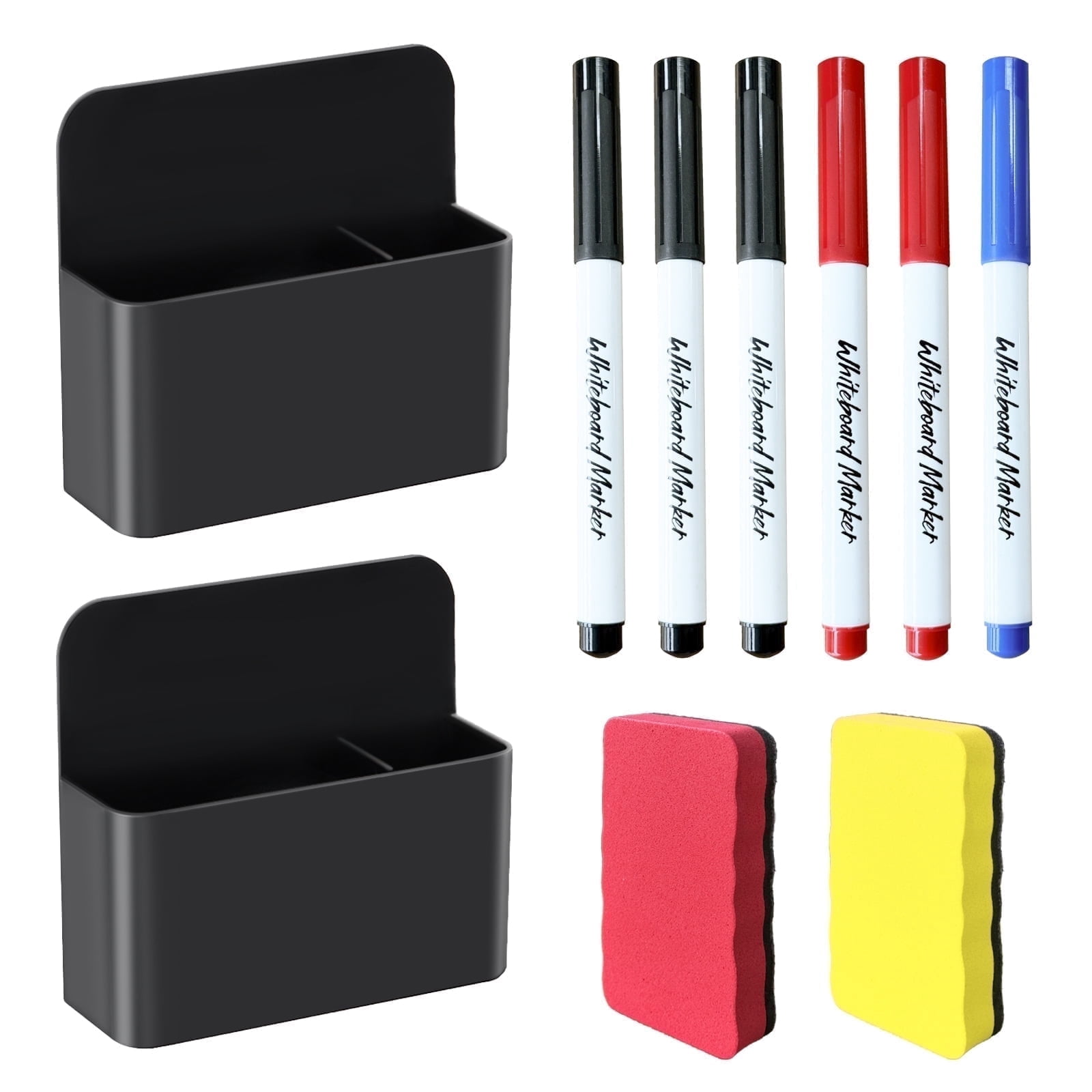 AGCAN Whiteboard Magnetic Dry Erase Marker Holder Set, Dry Erase ...