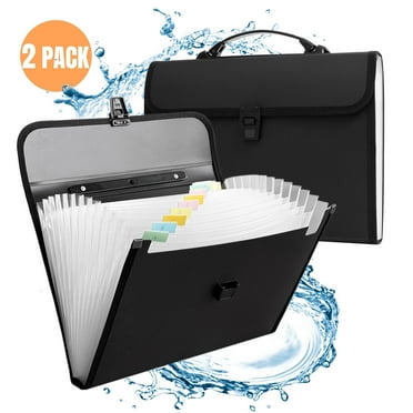 A4 Loose Leaf File Pouch, 11-Hole Transparent Label Organizer ...