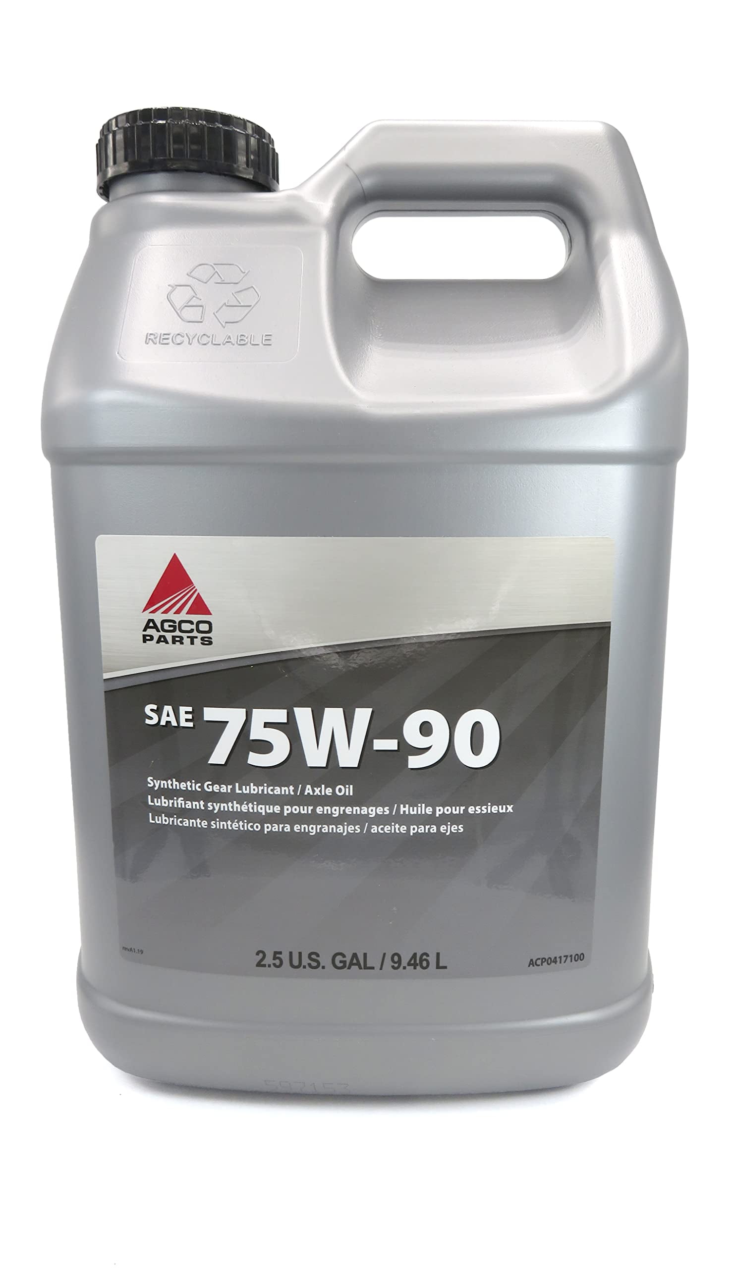 Free Shipping! AGCO Full Synthetic Gear Lubricant Axle Oil SAE 75W-90 ...