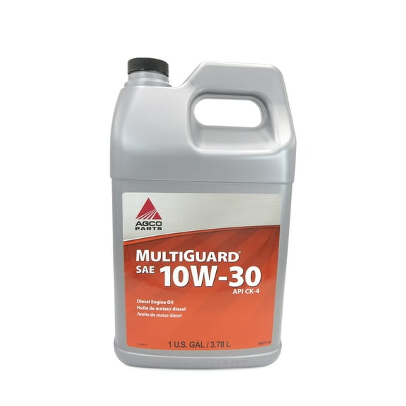 AGCO MultiGuard Diesel Engine Oil SAE 10W-30 API CK-4 1 Gallon ...