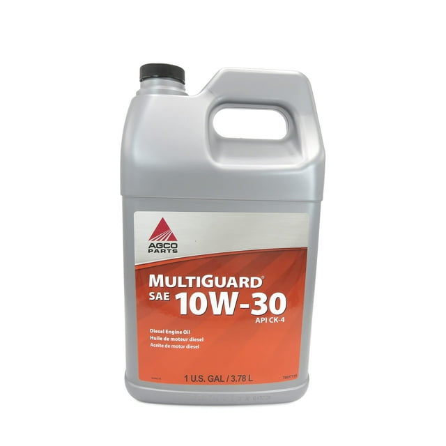 AGCO MultiGuard Diesel Engine Oil SAE 10W-30 API CK-4 1 Gallon ...