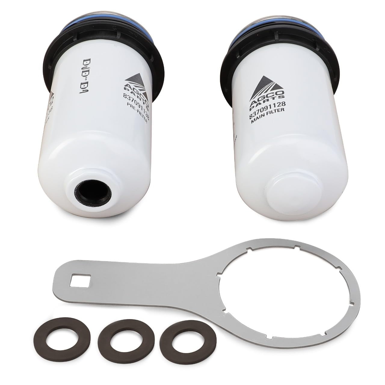 AGCO (OEM) V837091624 Fuel Filter Kit for Massey Ferguson Tractors - Walmart.com