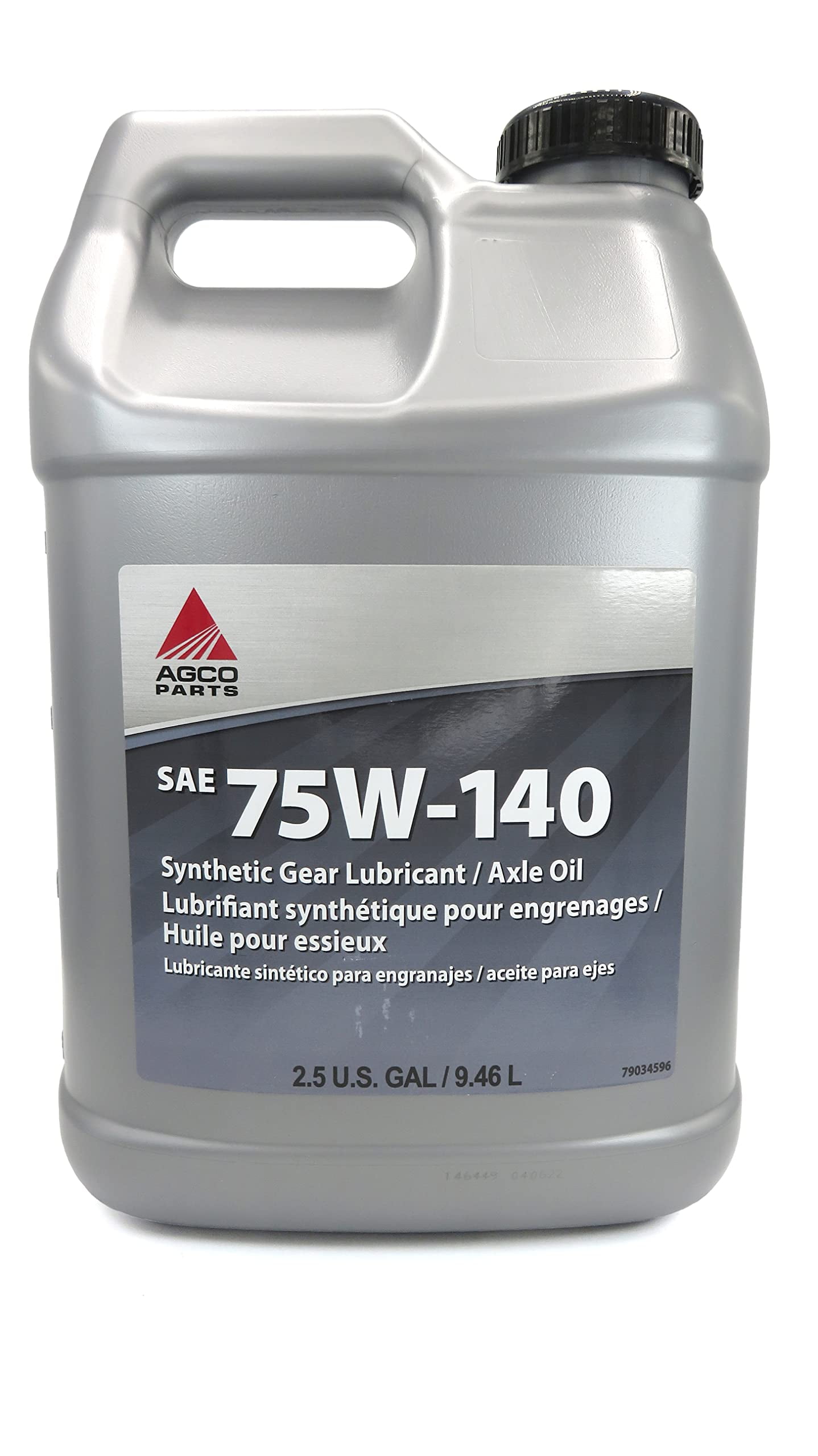 AGCO SAE 75W-140 Full Synthetic Gear Lubricant Axle Oil 2.5 Gallon ...