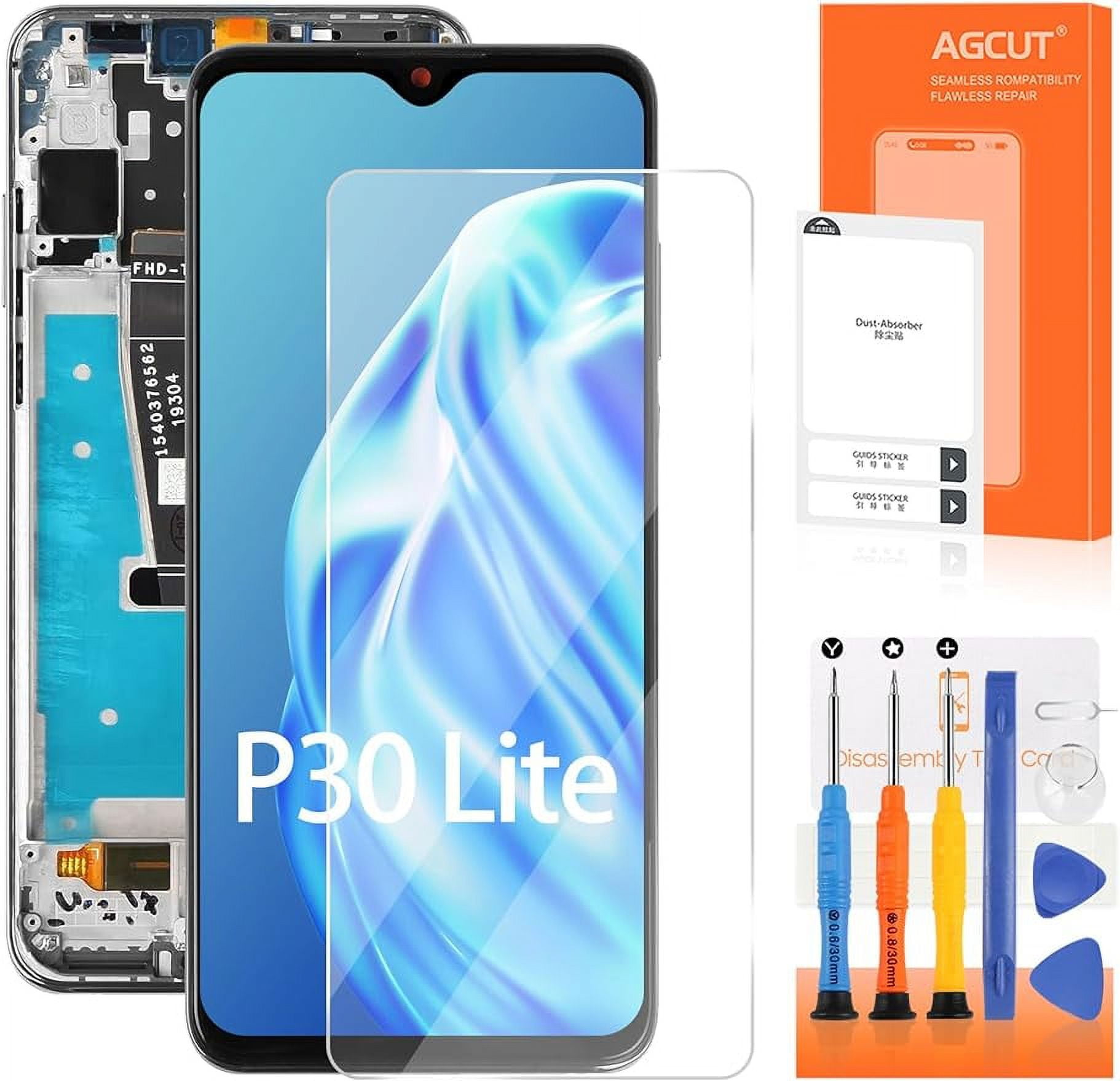 AGCUT for Huawei P30 Lite 2019 Screen Replacement for Huawei Nova 4E LCD Display MAR-LX3A MAR-LX ...