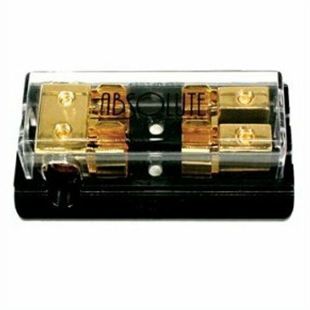 AGD22 Gold AGU Fuse Power or Ground 2 GANG Distribution Fuse Block ...