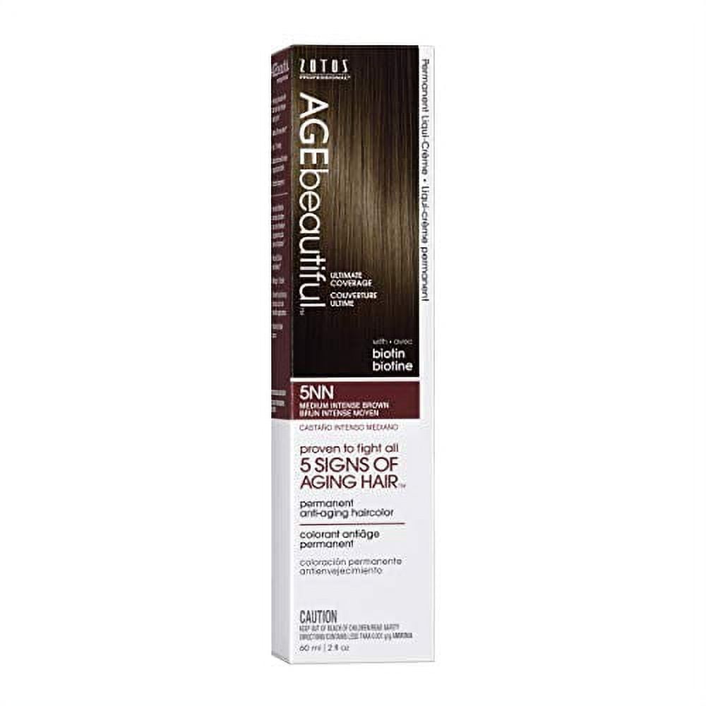 Agebeautiful Liqui-Creme 5Nn Medium Intense Brown, 2-Ounce - Walmart.com