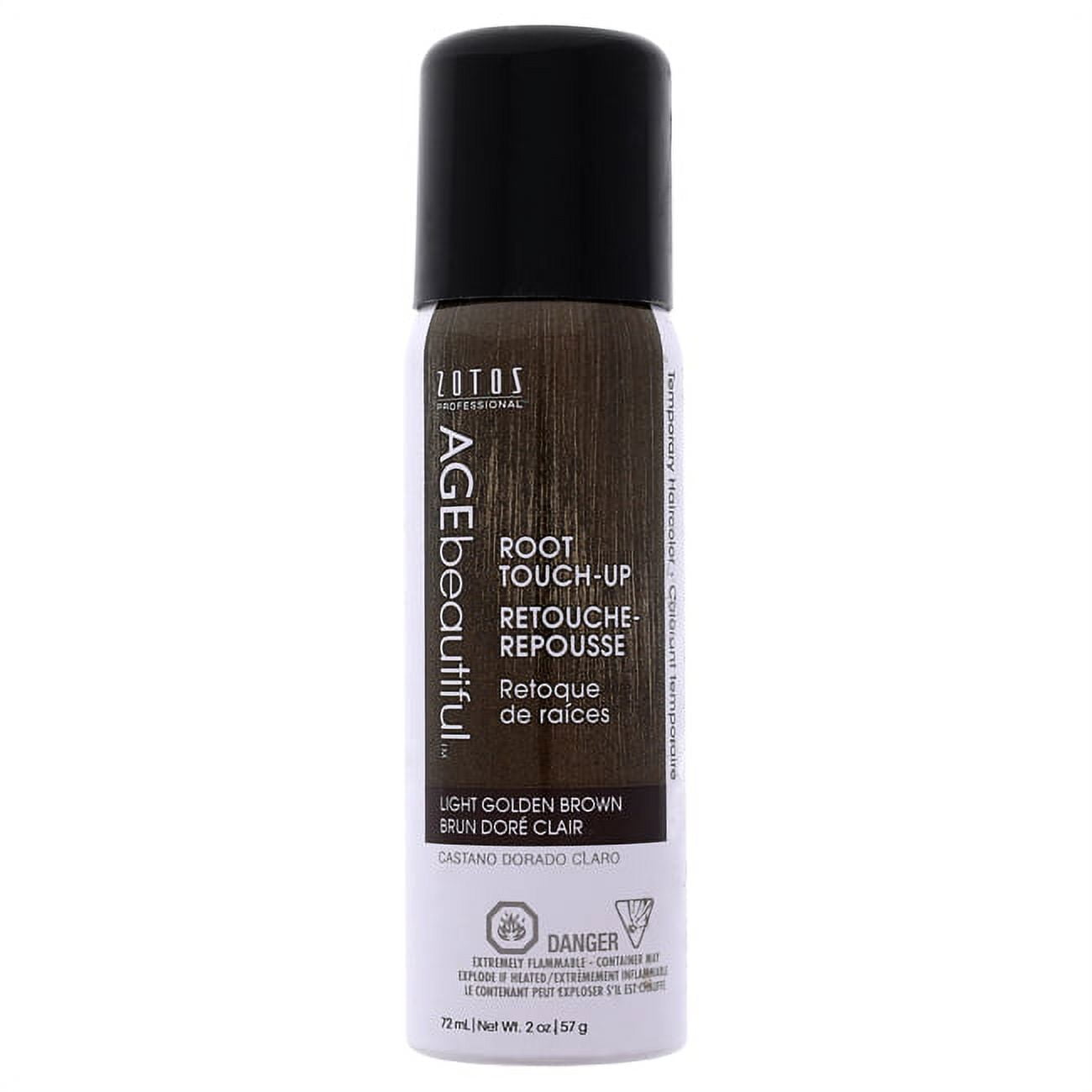 AGEBeautiful Root Touch Up Temporary Haircolor Spray - Walmart.com