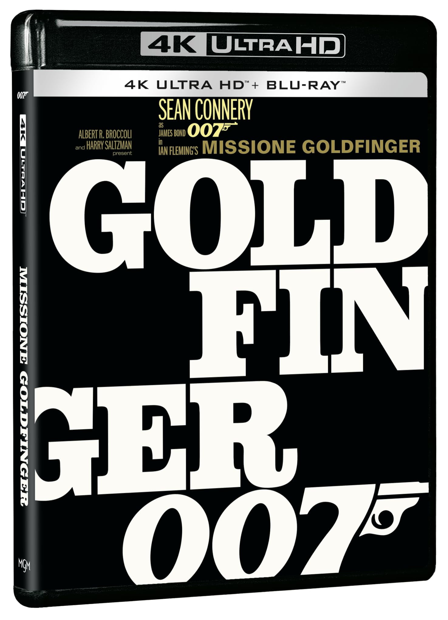 AGENTE 007 MISSIONE GOLDFINGER 4K UHD (4K Ultra HD) Sean Connery ...