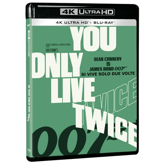 AGENTE 007 SI VIVE SOLO DUE VOLTE 4K UHD (4K Ultra HD) Sean Connery - Walmart.com