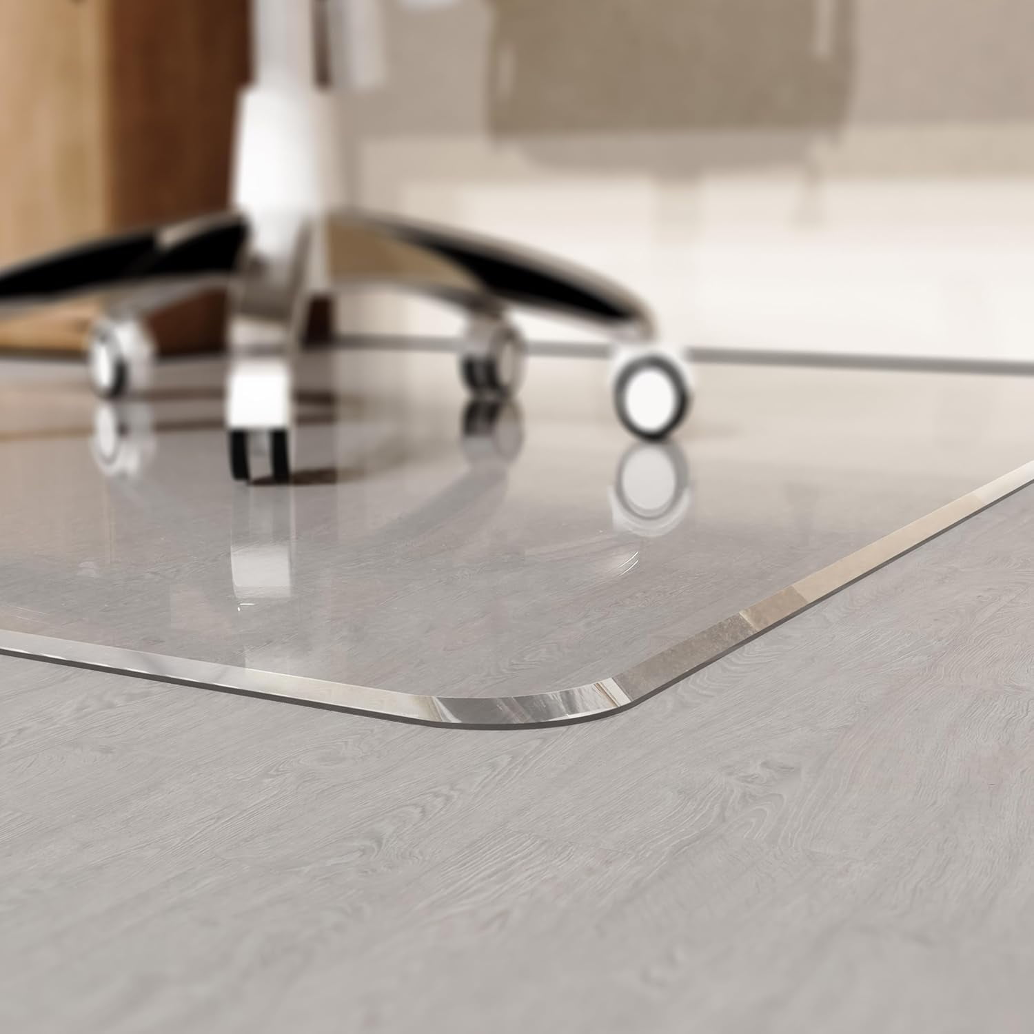 AGESZOE Clear Office Chair Mat 36”x48“ Home Desk Mat for Carpet with ...