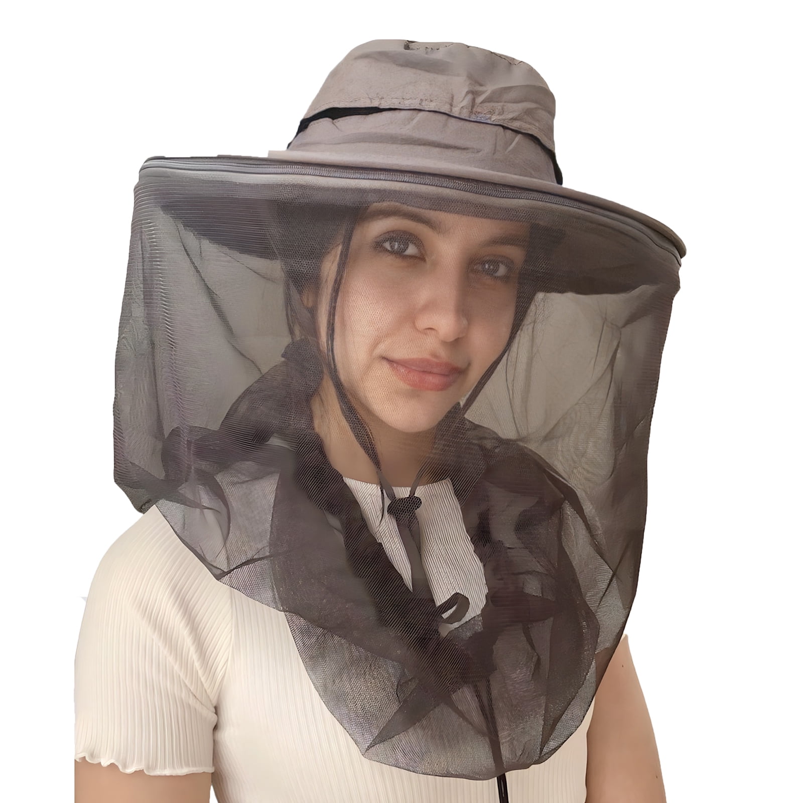 AGGAFA Mosquito head net hat, UPF 50+ Mosquito hat, Best Solution to keep the mosquitoes and ...