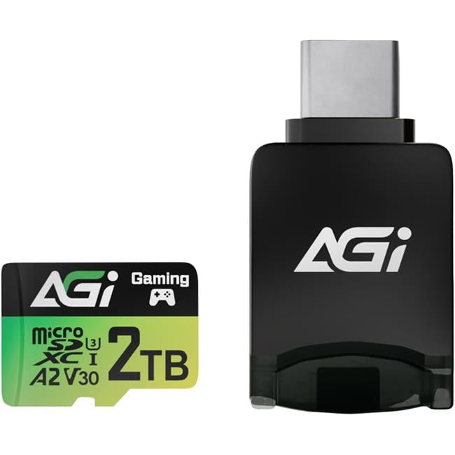 AGI AGI2T0G2CTF138 2TB TF138 U1 C10 MicroSD Card with Adapter - Walmart.com