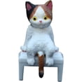 AGIUFGS Cute Resin Animal Figurine, Festive Holiday Designs, for Home ...