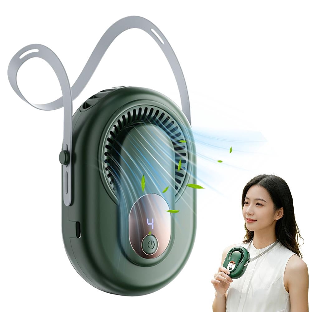 AGIUFGS Portable Waist Fan with 3500mAh Battery, Festive Holiday ...
