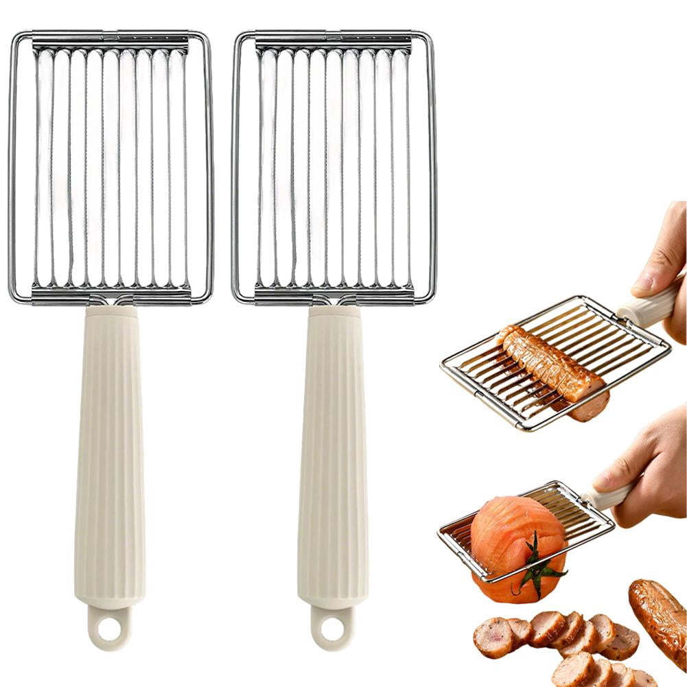AGIUFGS Stainless Steel Slicer with Wires, Festive Holiday Designs, for ...