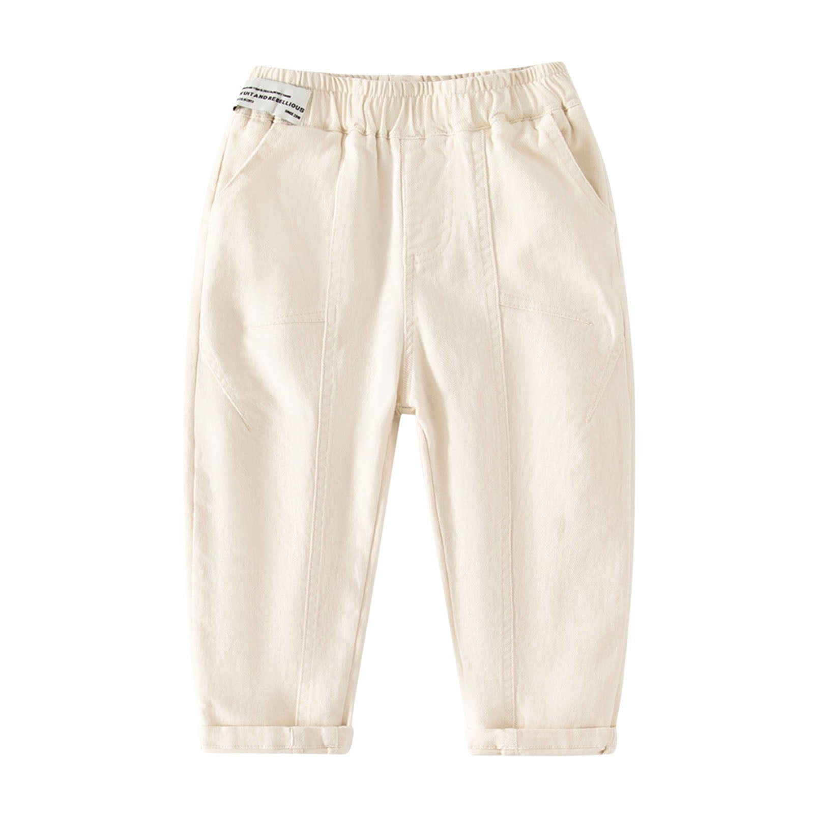 AGKIZG Kids 3 to 10 Years All Season Cotton Leg Binding Sweatpants ...