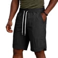 AGKIZG Print Men Color Running Shorts Elastic Waist Drawstring with ...