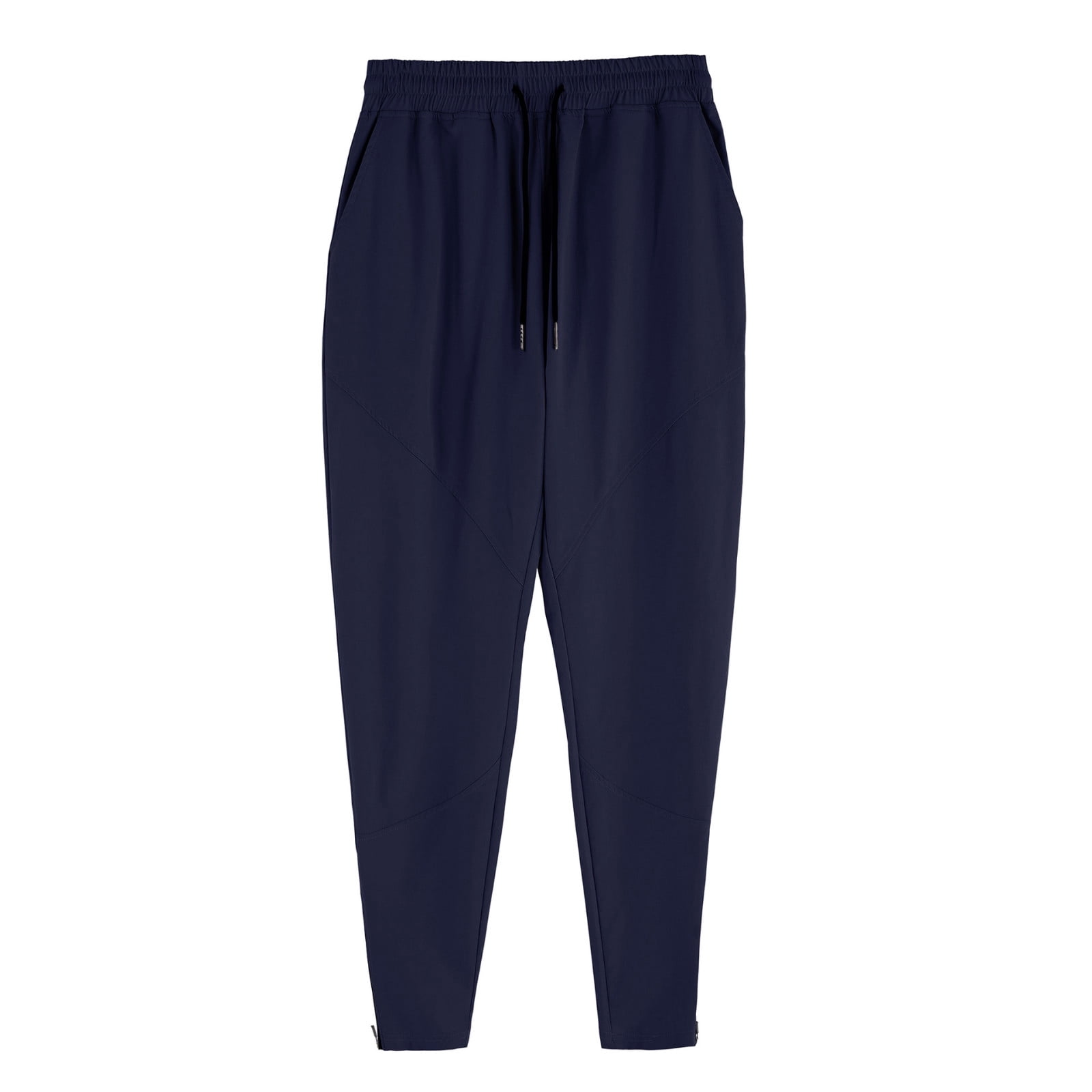 AGKIZG Solid Color Men's Ice Silk Thin Pants Sport Casual Breathable ...