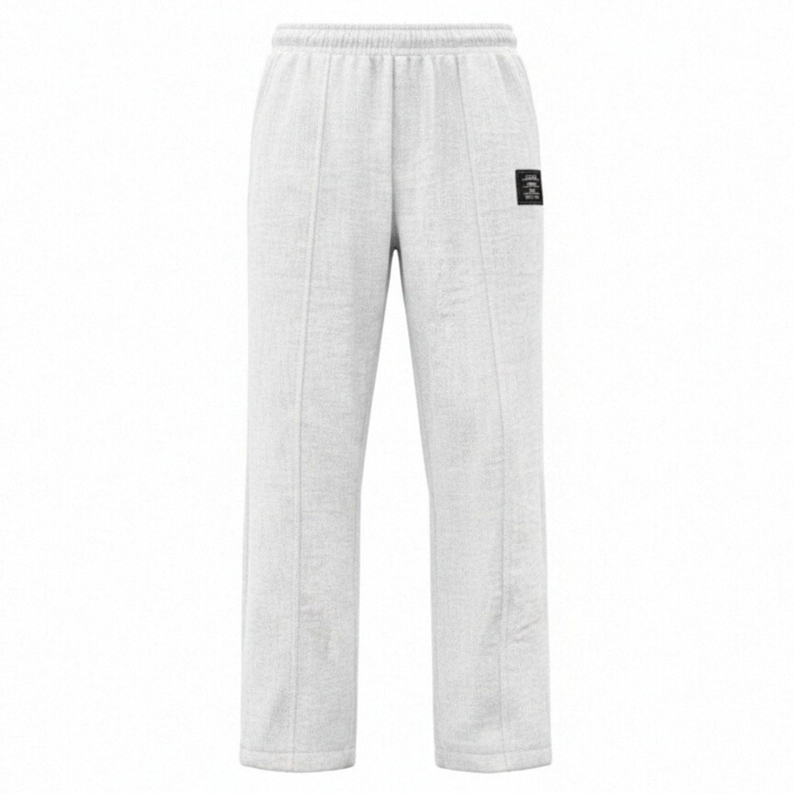 AGKIZG Solid Color Mens Linen Pants Thin Breathable Loose for Holiday ...