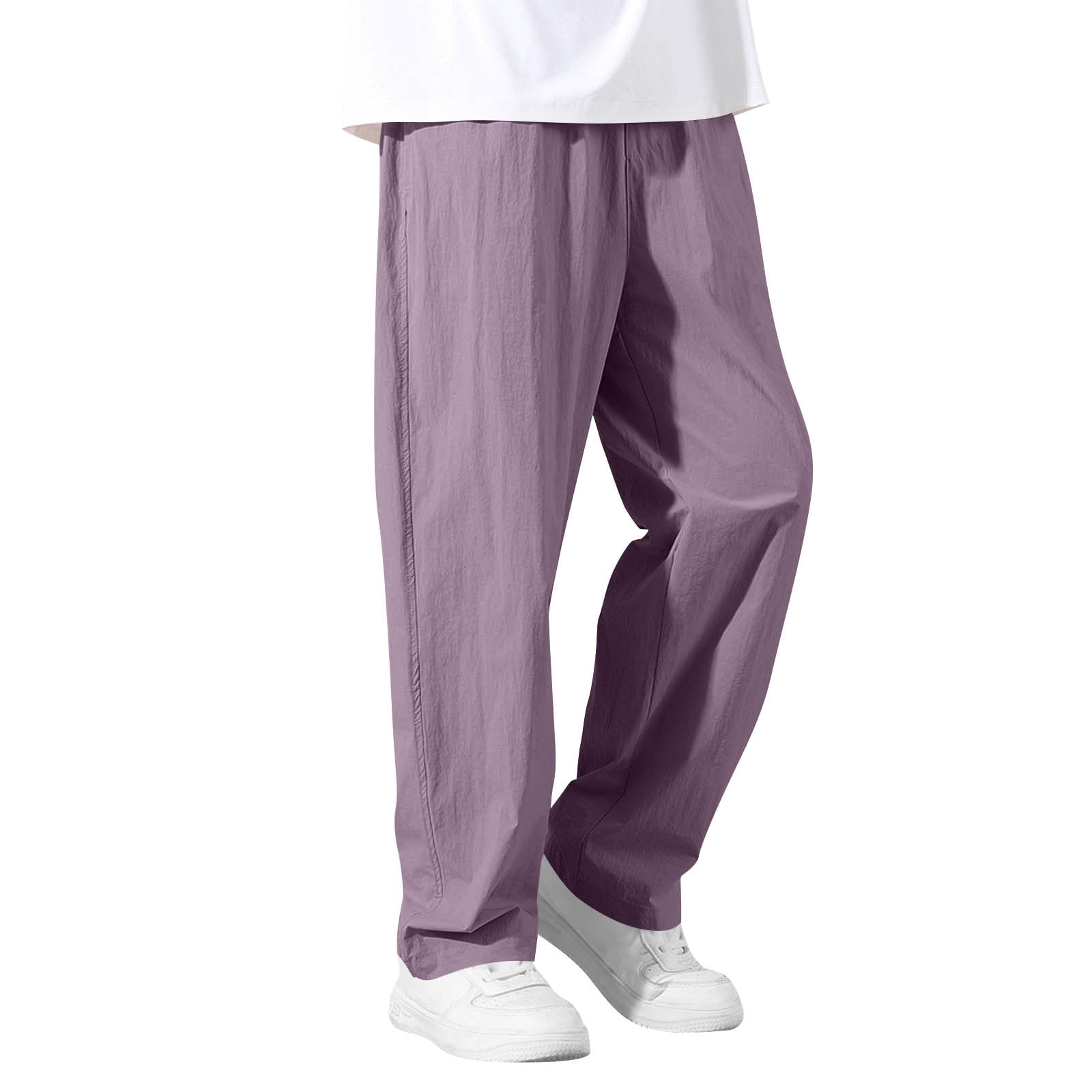 AGKIZG Solid Color Water Proof Long Pants with Pockets for Kids Age 5 ...
