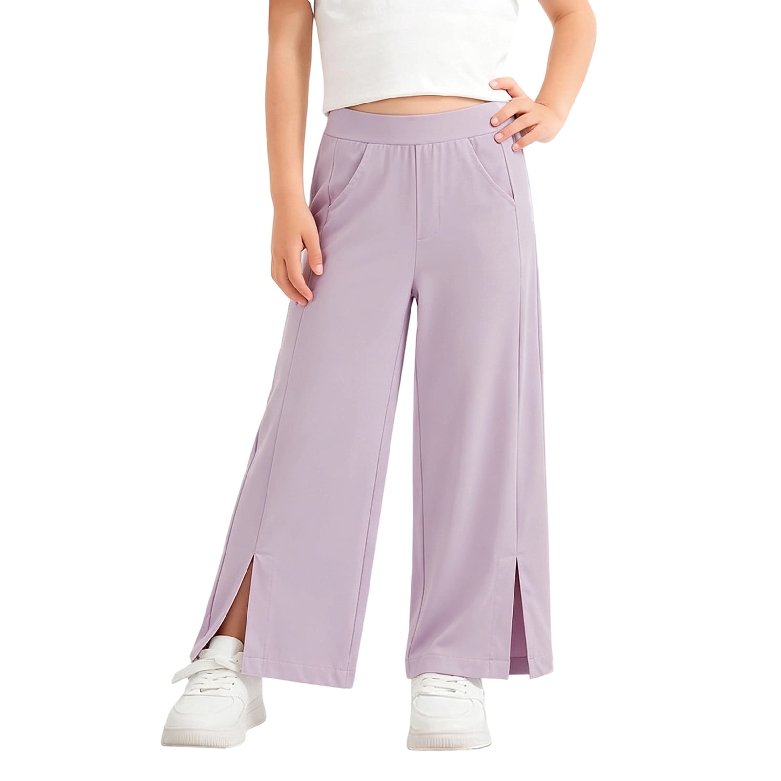 AGKIZG Thin Dry Breathable Casual Sports Long Pants for Boys and Girls ...