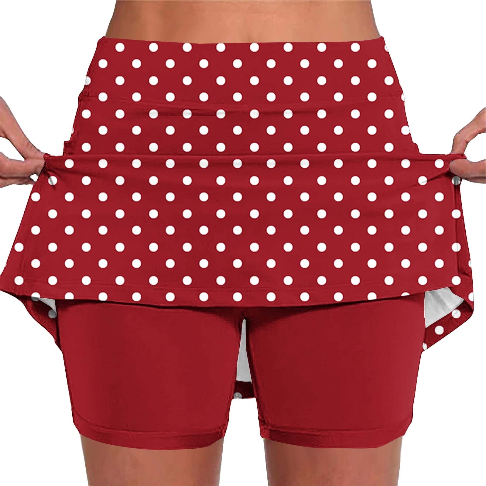 AGKIZG Women Summer Random Print Sports Shorts High Waist Slim Jogger ...