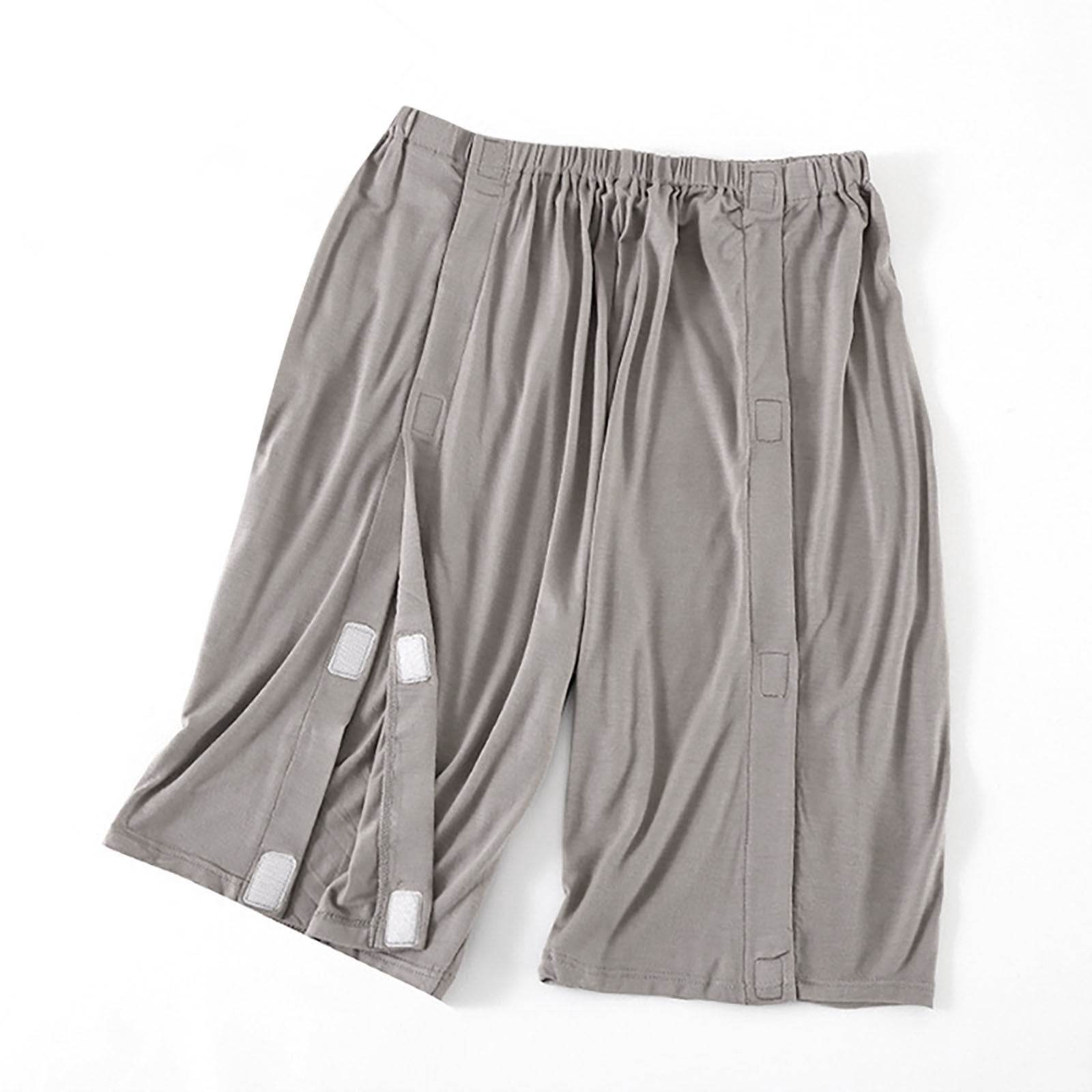AGKIZG Womens Ice Silk Solid Color Shorts Lace Splice Thin Exposure ...