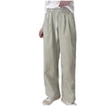 AGKIZG Womens Solid Color Five Points Pajama Pants Summer Nursing Style ...