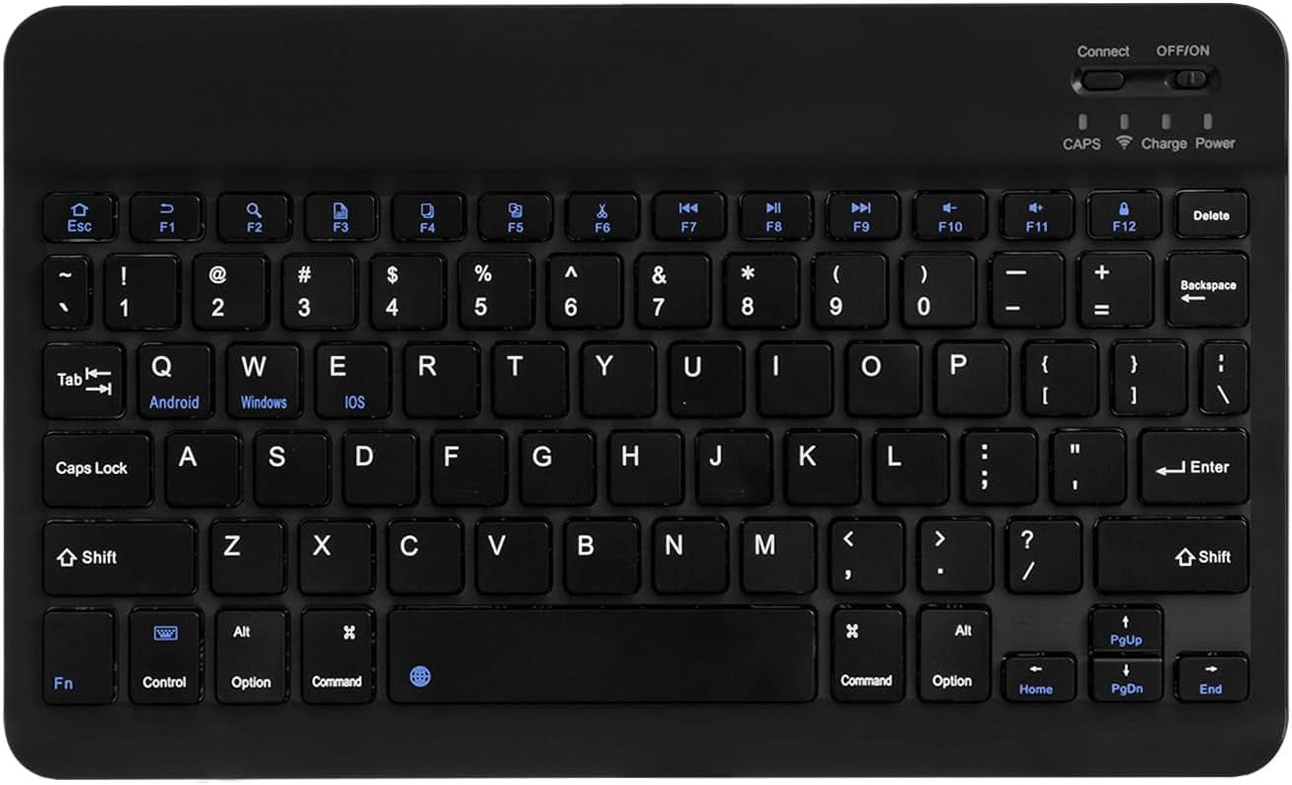 AGM Android Tablet Bluetooth Keyboard PAD Series - Black - Walmart.com