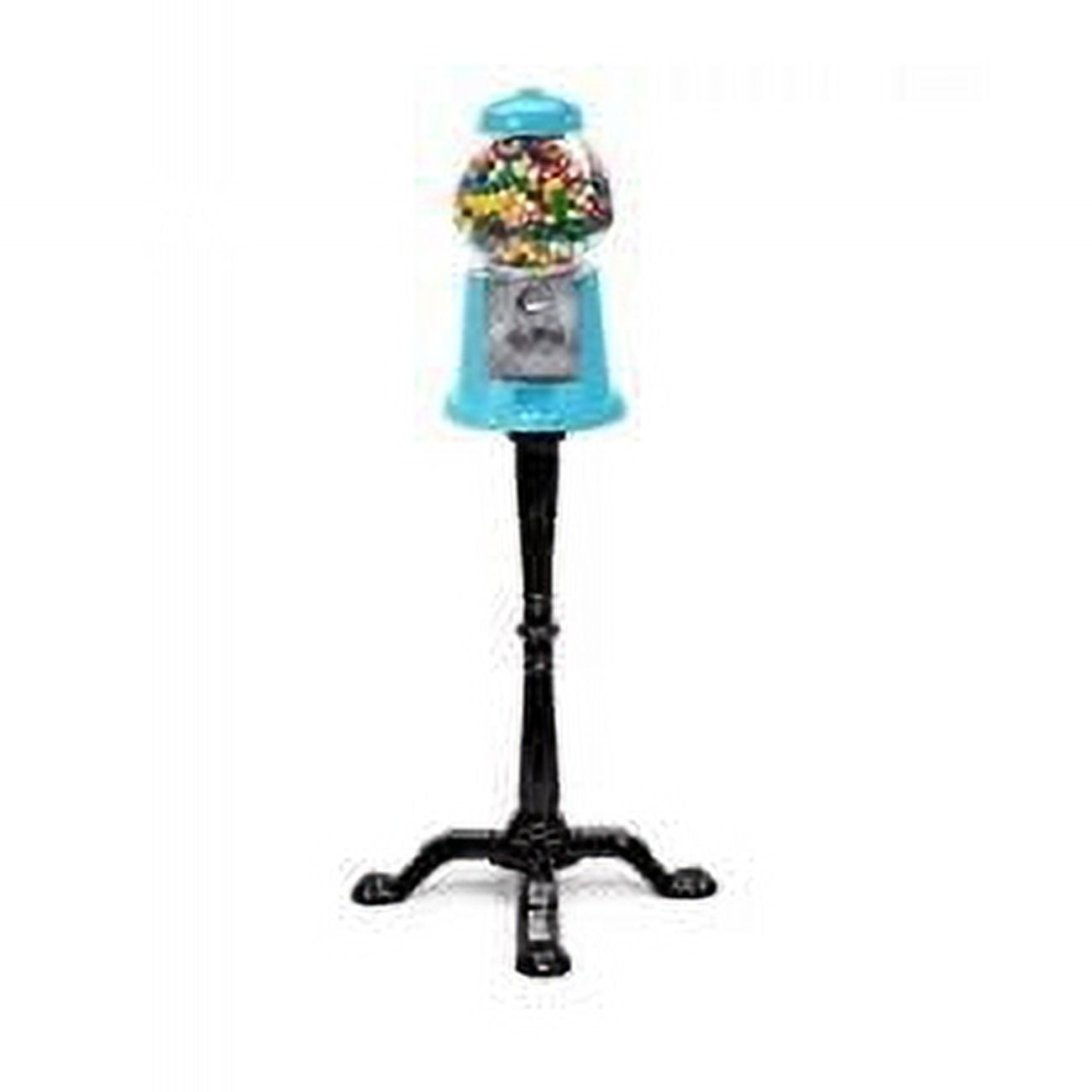AGMC AGMC-9 15 in. Turquoise Classic Gumball Machine with Antique Style ...