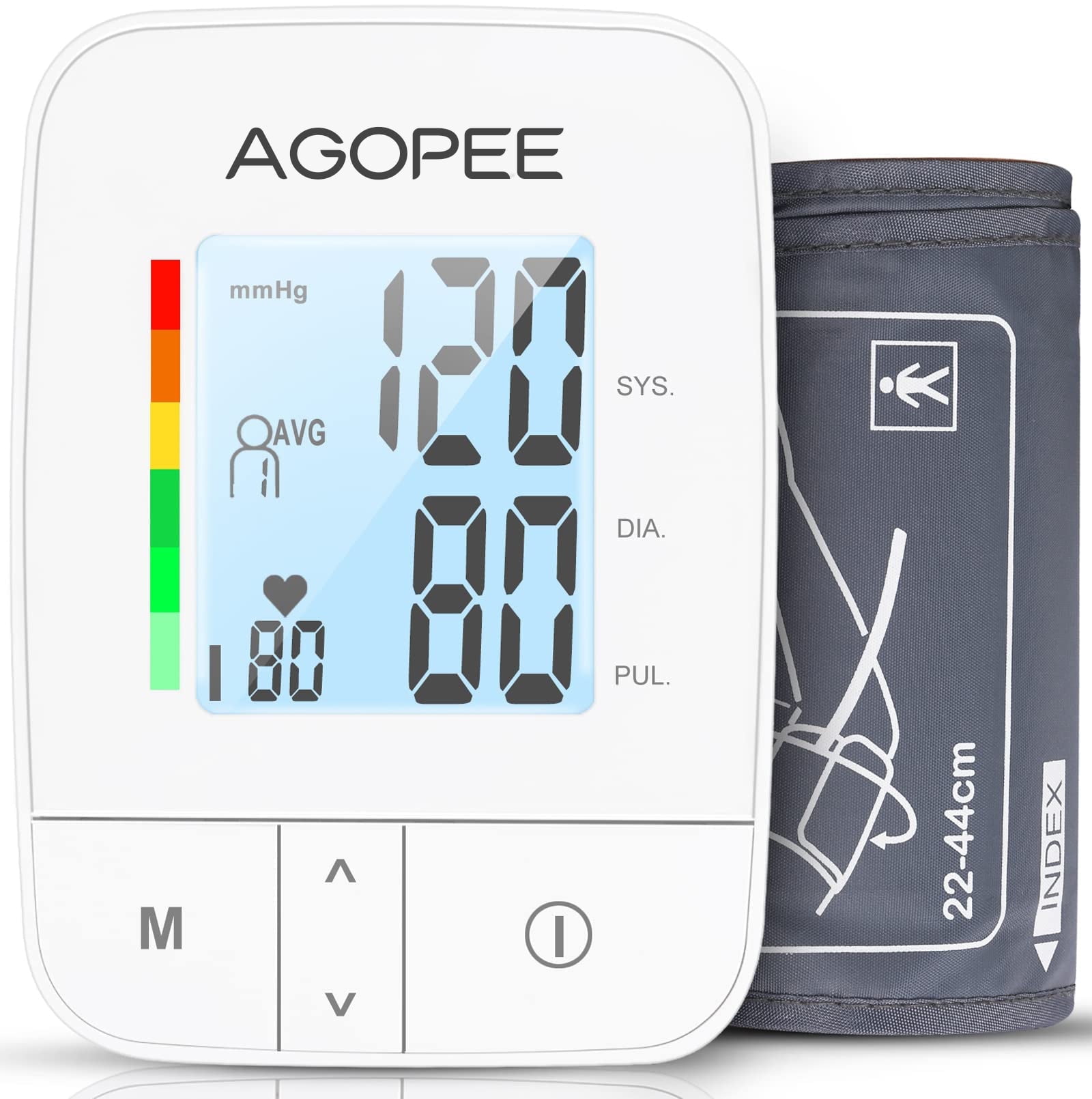 AGOPEE Blood Pressure Monitor for Home Use, Digital Automatic BP ...