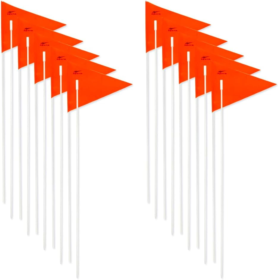 AGORA 6' Portable Fiberglass Trainer Flag - Set of 10 - Walmart.com